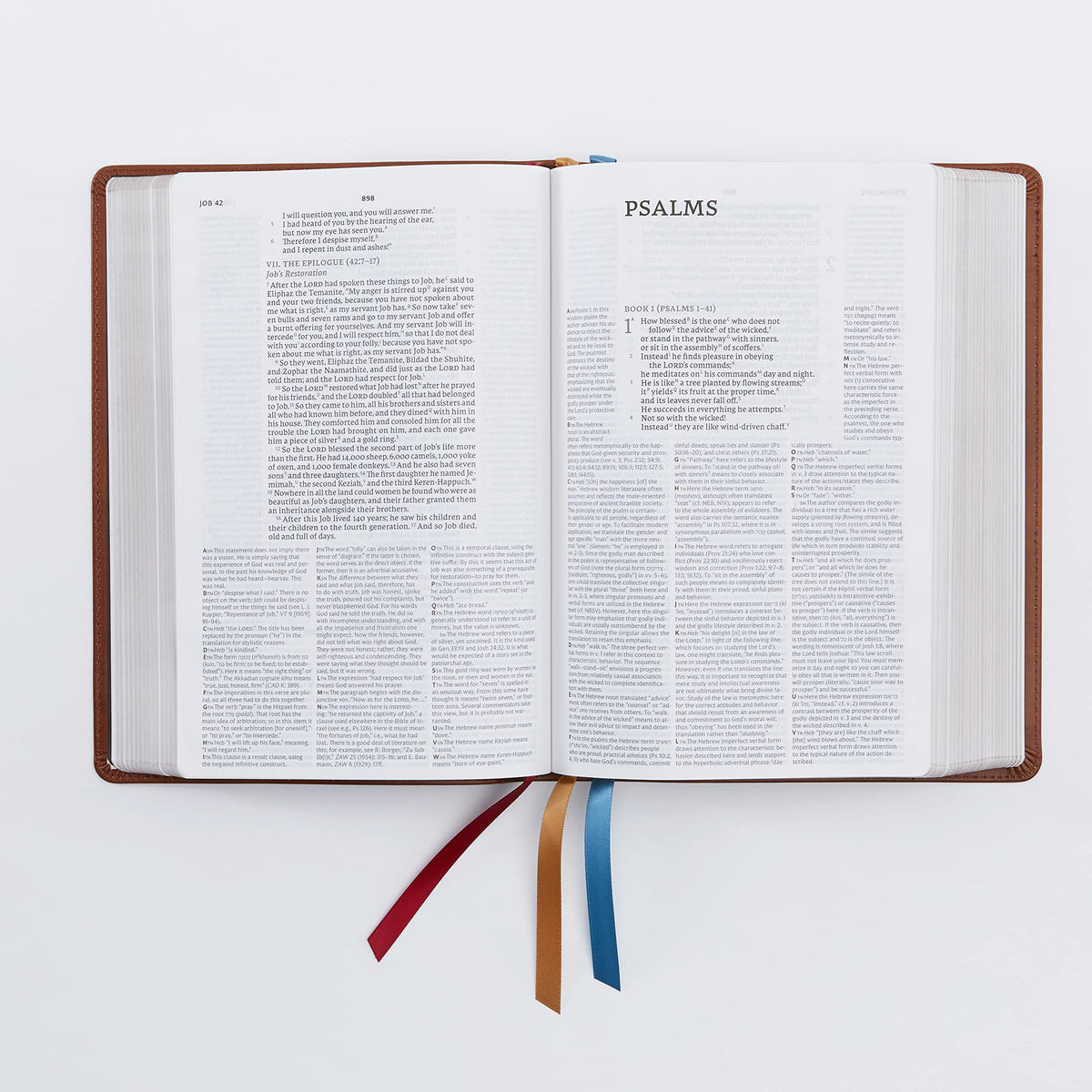 NET Bible, Full-notes Edition, Cloth over Board, Gray, Comfort Print ...